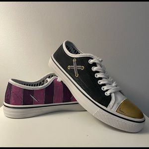 Shoes | Custom Handpainted League Of Legends Arcane Jinx Inspired ...